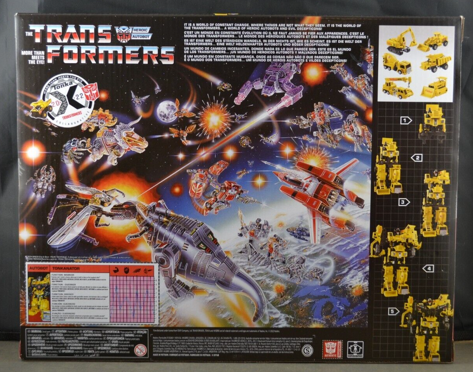 Transformers Tonka Collaborative Mash-Up Tonkanator Target Exclusive CH ...