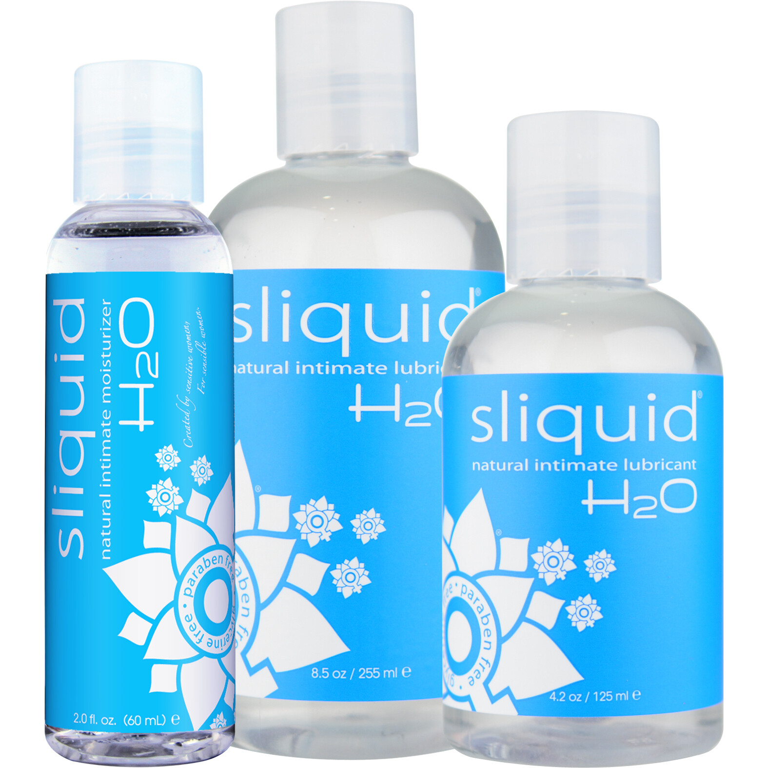 Sliquid Naturals H2O Water Based Natural Intimate Personal Lubricant ...
