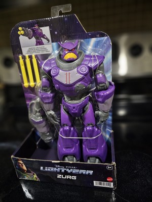 Mattel Disney Pixar Lightyear Large Scale Zurg Action Figure - 13.75 in ...