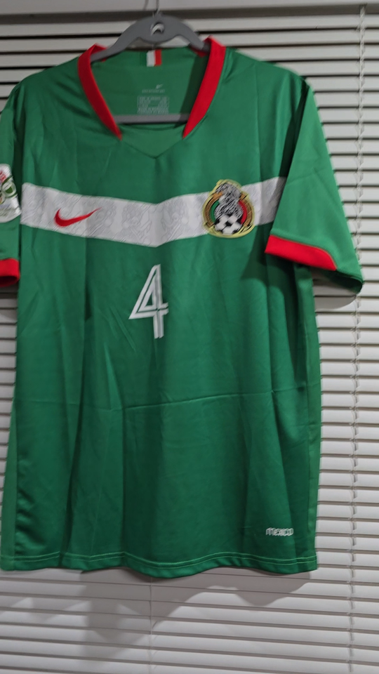 Mexico National Team Home - World Cup 2006 - R. Marquez # 4 - LARGE ...