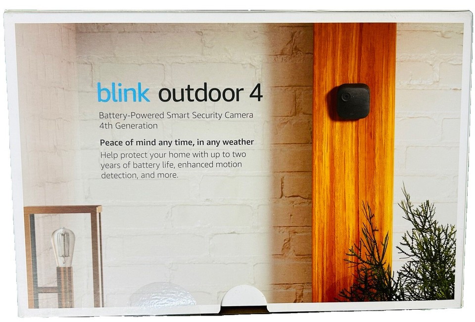 BLINK OUTDOOR 4 (4TH GEN) 5 CAMERA WIRELESS HD HOME SECURITY SYSTEM ...
