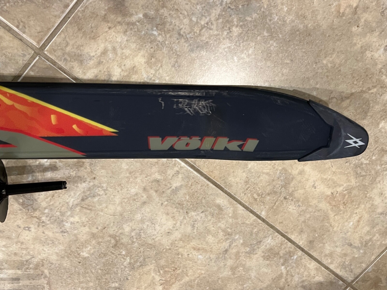 Volkl P9 skis plus Marker M.8 bindings, Lange Boots, Scott poles and ...