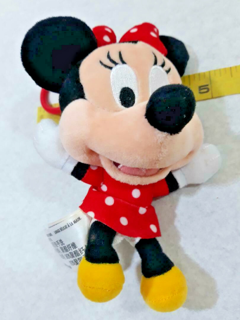 Disney Minnie Mouse Plush Small 6.5" Mini Stuffed Plush | eBay