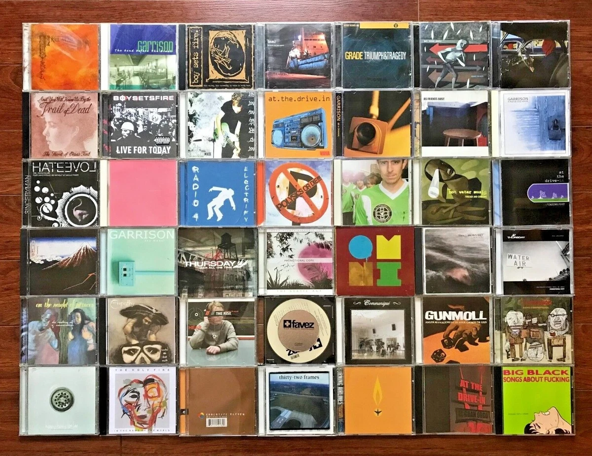 Screamo Band Logos Collage