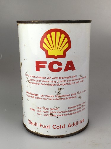 Vintage Shell FCA Fuel Cold Additive 1L Full Sealed | eBay