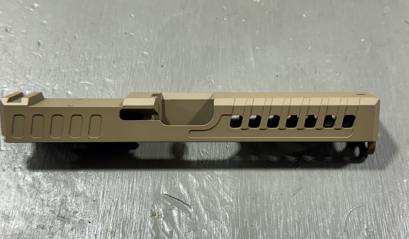 Slide for Glock 17 Gen 1- 3 9mm -Flat dark earth Cerakote Finish-FDE ...