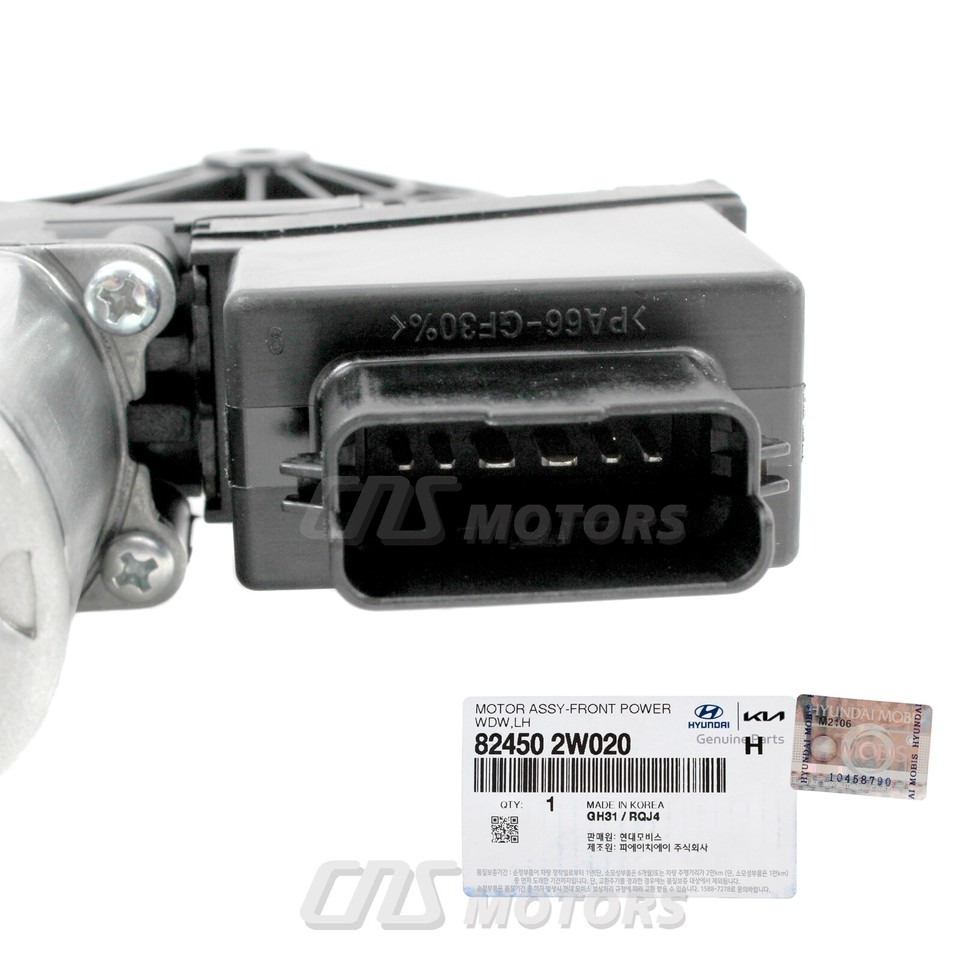 ⭐GENUINE⭐ Front Window Motor LEFT DRIVER for 13-19 Hyundai Santa Fe ...
