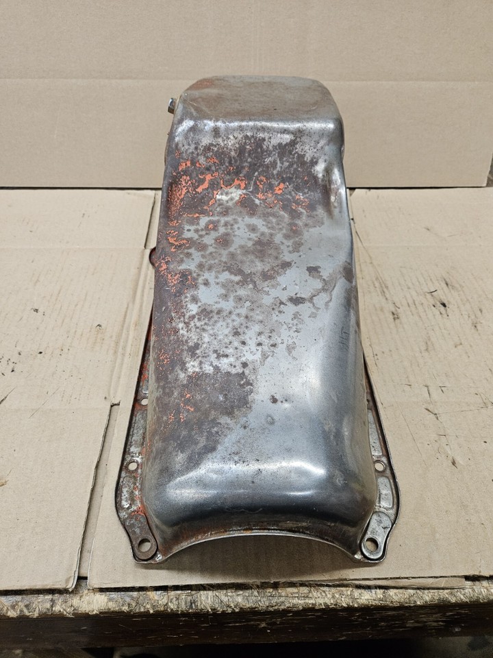 CHEVY 1958-1974 283 327 350 SBC Small Block Chevy Oil Pan ORIGINAL GM ...