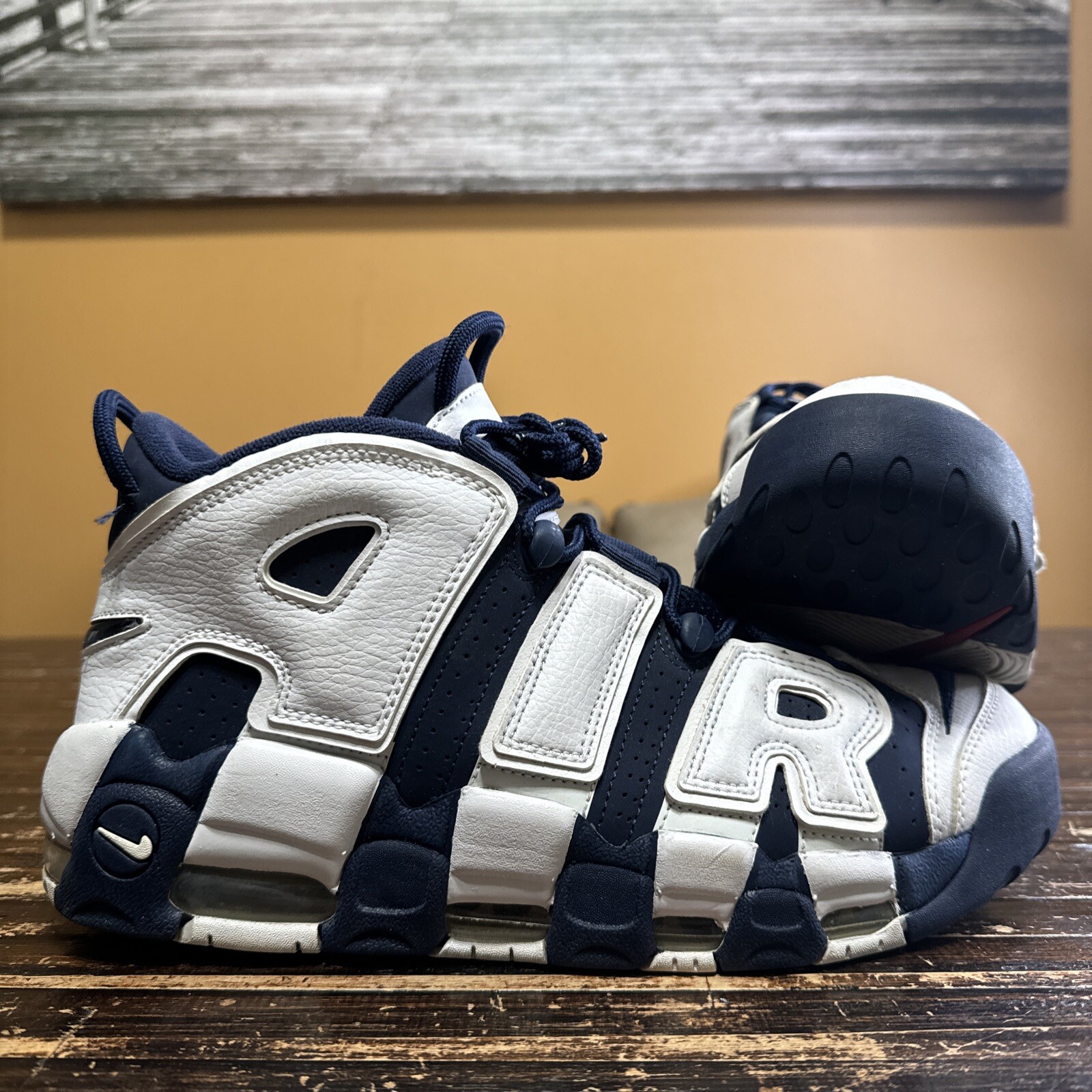 Nike Pippen Air More Uptempo Olympic Mens Size 10 Bas… - Gem