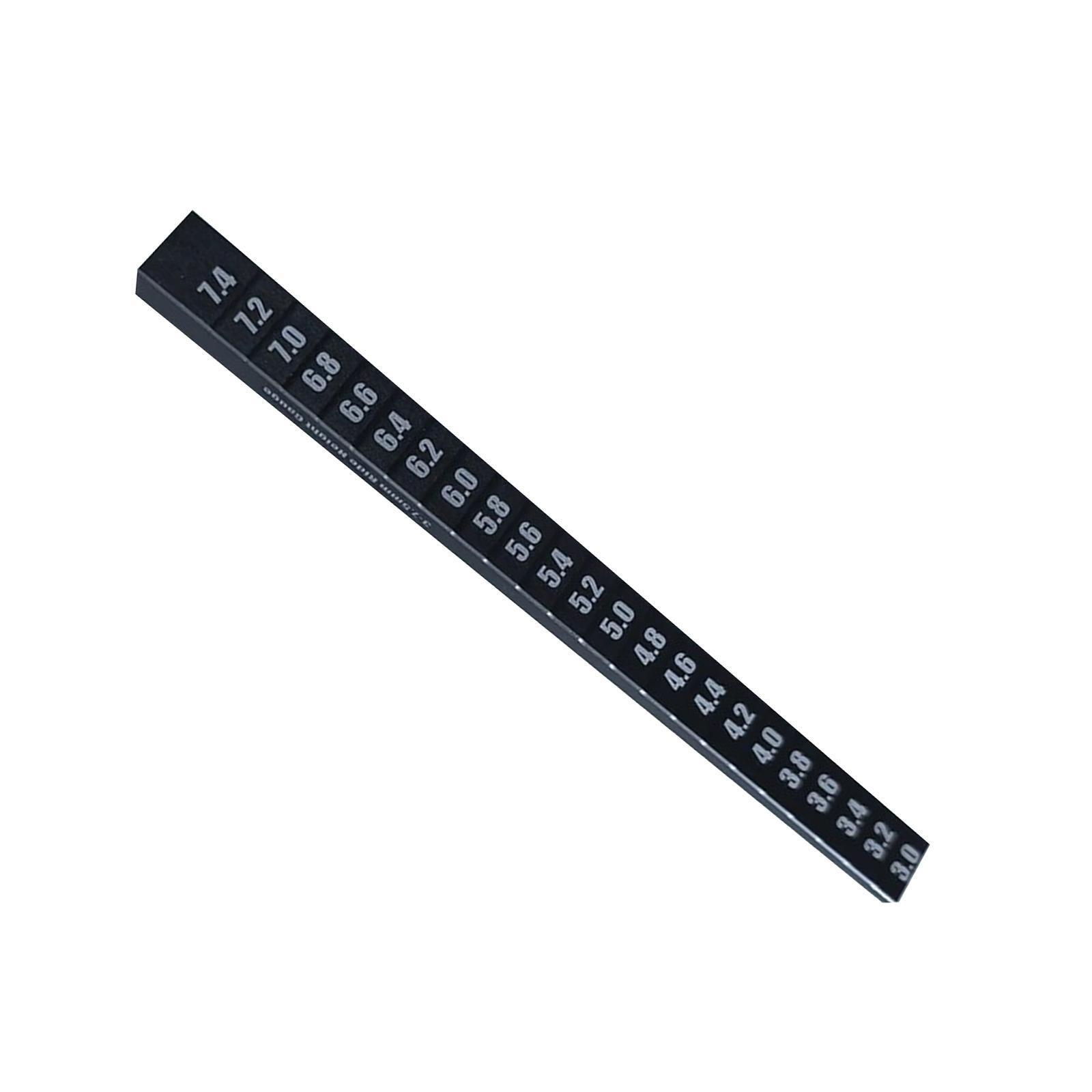 RC Car Ride Height Gauge Measurement Metal Model Car Adjuster Ruler for ...