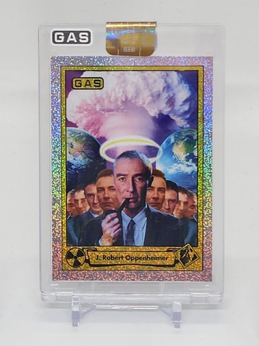 1/1 J. Robert Oppenheimer 2023 GAS Trading Card Series 3 Sanskrit /10 / ...