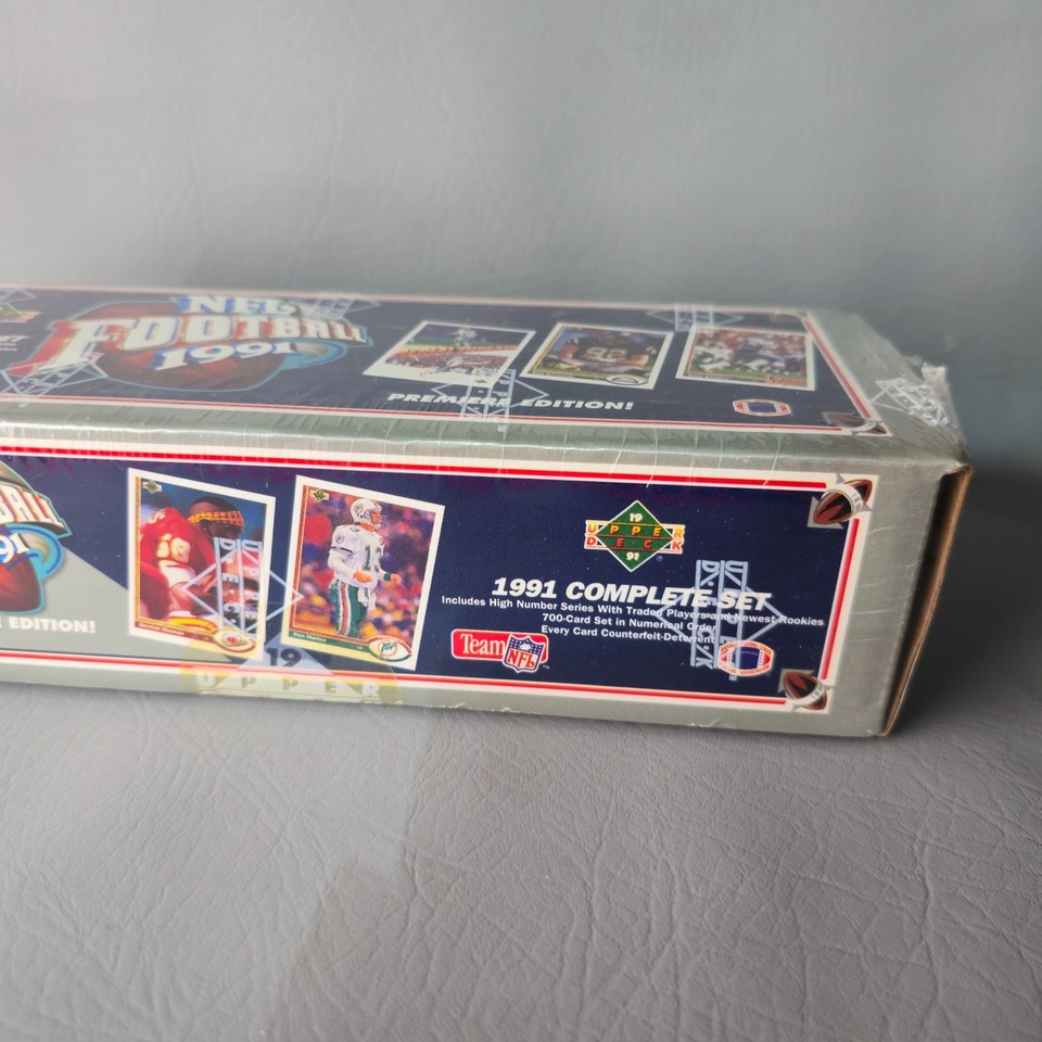 1991 Upper Deck NFL Factory Sealed Complete Football Card Set Premier ...