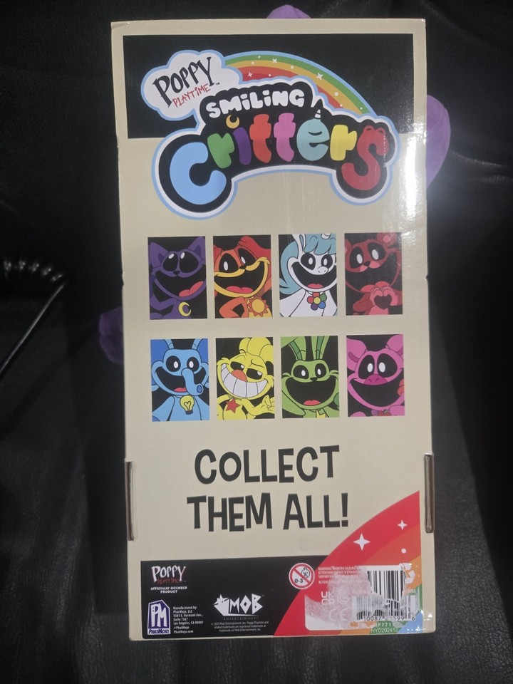 14' Original Poppy Playtime Smiling Critters CATNAP Purple Cat Plush ...