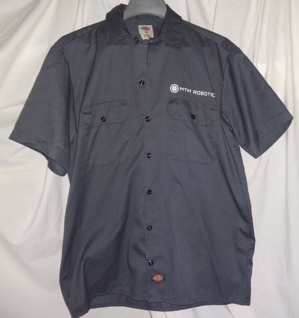 MTM ROBOTICS Mens Promo Employee Dickies Work Shirt S… - Gem