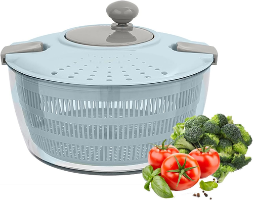 Salad Spinner with Storage Container, Salad Spinner for Fridge Lunch ...