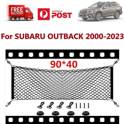 90*40 SUV Rear Trunk Envelope Style Net Storage For SUBARU OUTBACK 2000 ...