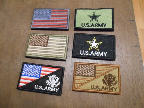 US ARMY MILITARY PATCH LOT OF 6 | eBay