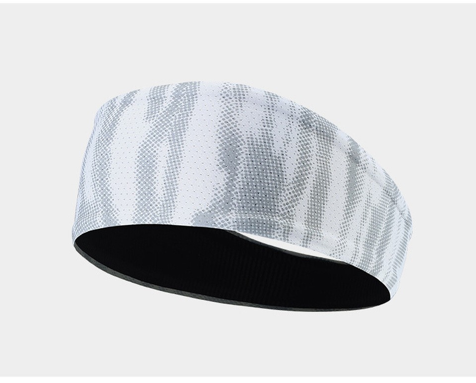 Men Women Sport Headband Moisture Wicking Gym Fitness Head Bandage ...
