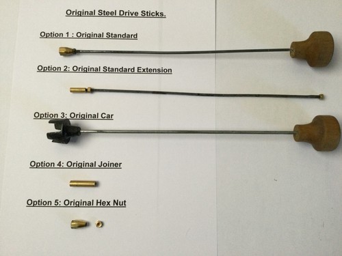 Mamod Steam Original Steel Drive Sticks / Steering Rods, Extensions ...