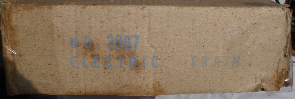 MARX STEAM LINE ELECTRIC TRAIN 7 PIECE SET BOXED 3987 | eBay