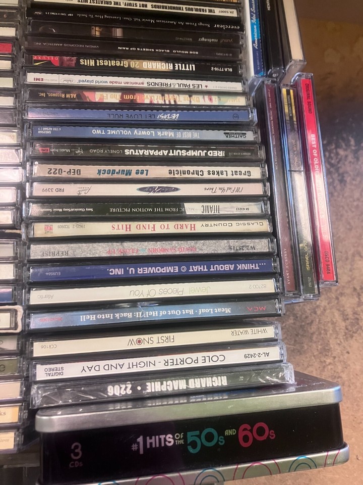 Lot of 110 Assorted CDs MIX Genres Rock Country 50s 60s 70s | eBay