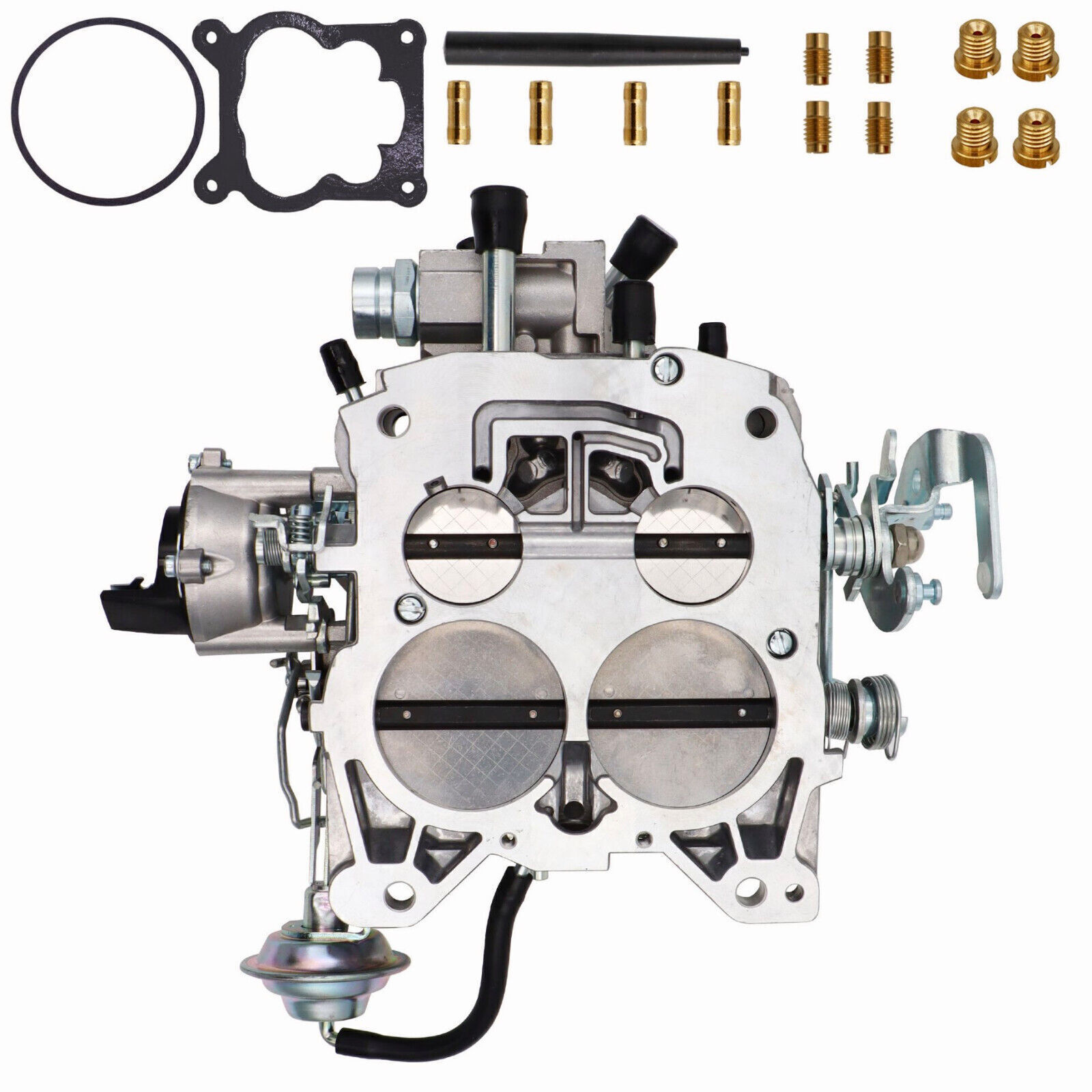 4 Barrel Carburetor Carb For Chevrolet 305 350 Engine Quadrajet 4MV ...