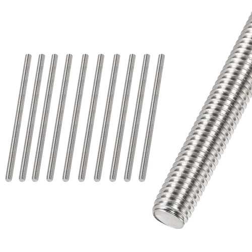 M8 x 90mm Fully Threaded Rod & Studs 304 Stainless Steel Right Hand ...
