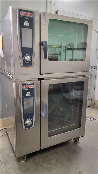 Rational SCC WE 62E Double Stack Combination Oven Full Size Rack | eBay