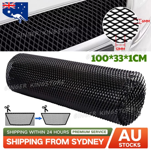 Universal Car Grille Mesh Sheet 40" x 13" Rhombic Grill Net Aluminum ...