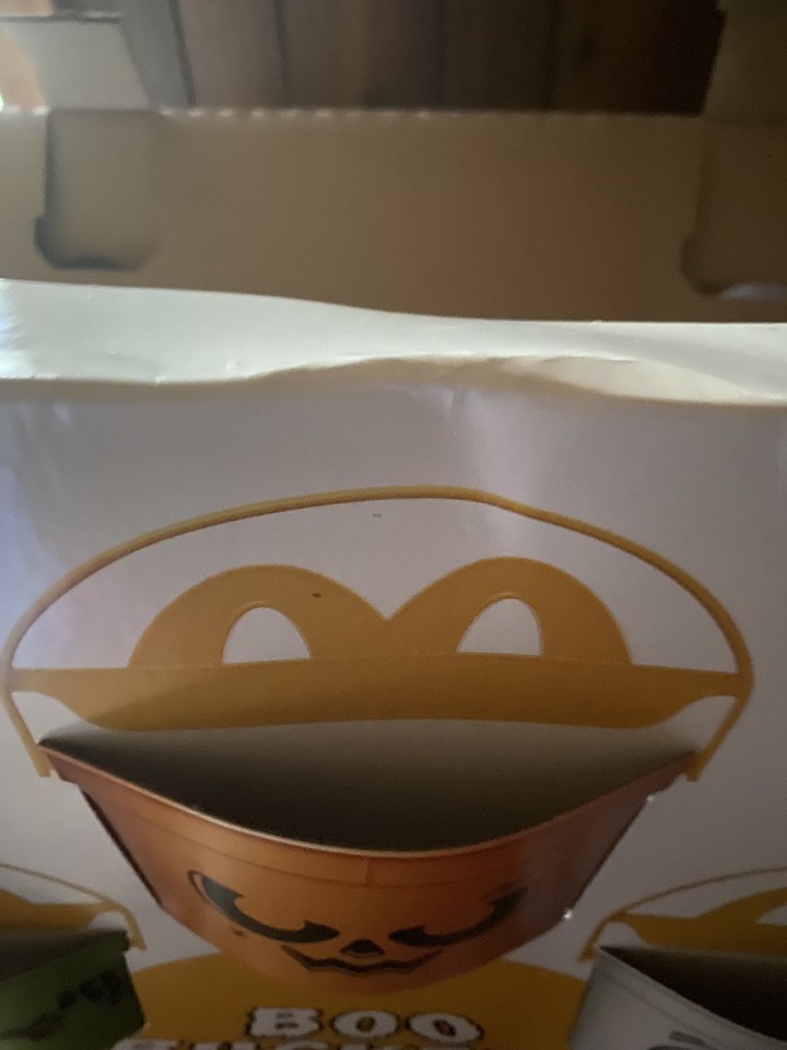 2025 McDonald’s Happy Meal Boo Buckets Halloween Display | eBay