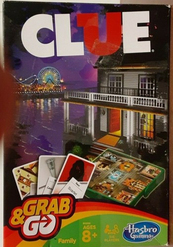 CLUE Grab &Go Travelling Board Game by Hasbro Gaming | eBay