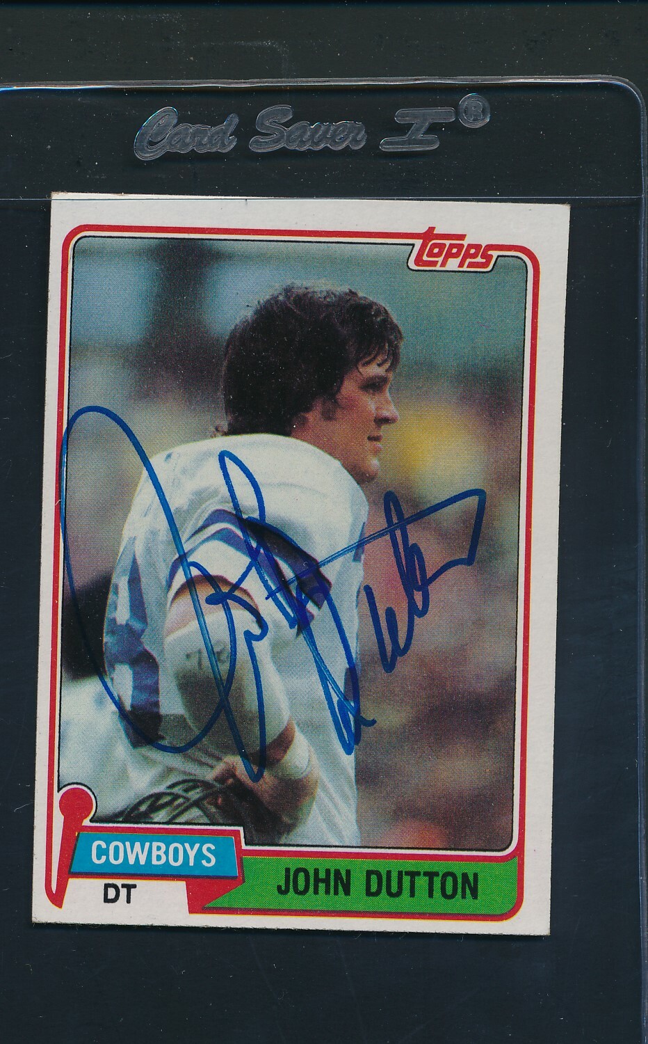 1981 Topps #249 John Dutton Cowboys Signed Auto *33549 | eBay