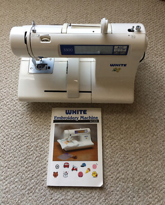 White (W3300) Embroidery Machine - White | eBay