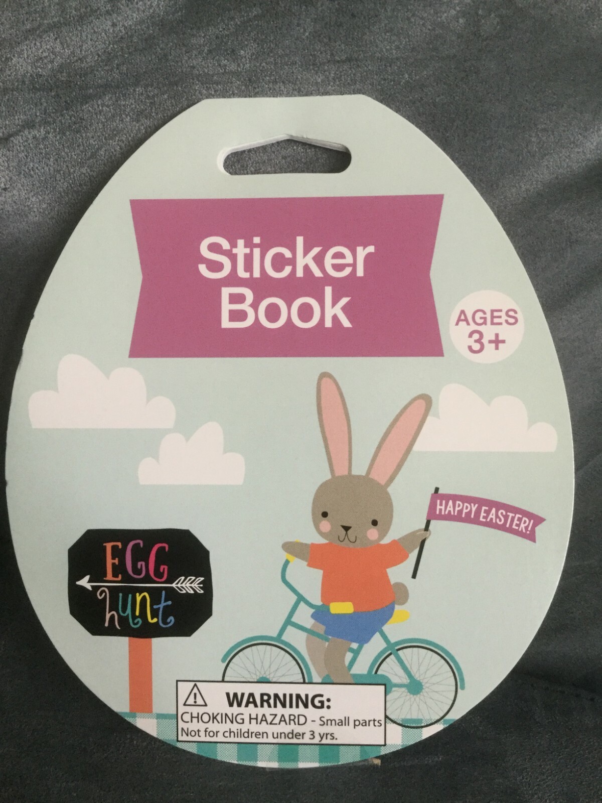 CVS BRAND EASTER EGG HUNT STICKER BOOK INCLUDES 6 SHEETS, 192 STICKERS ...