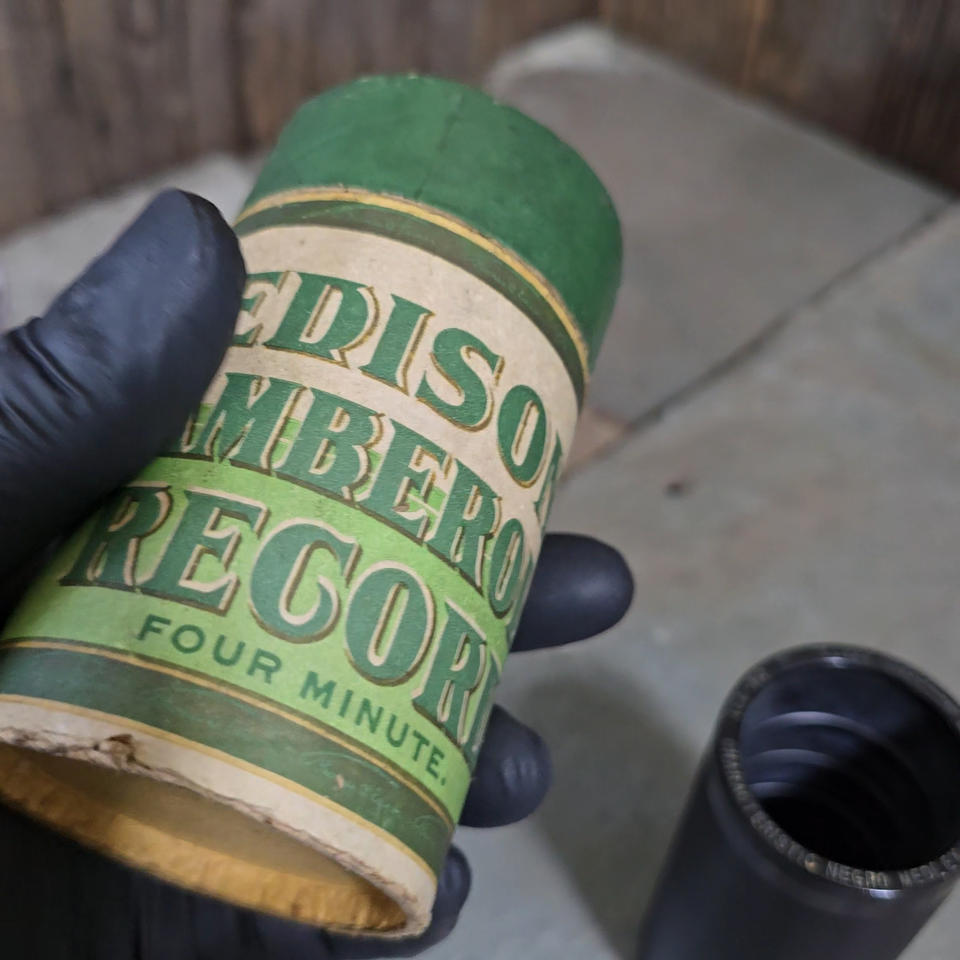 #431 Characteristic Negro Medley Edison Amberol Black Wax Cylinder ...