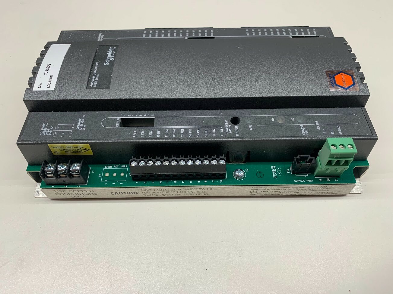 Schneider Electric Andover Continuum b3600 Series B3608 Controller | eBay