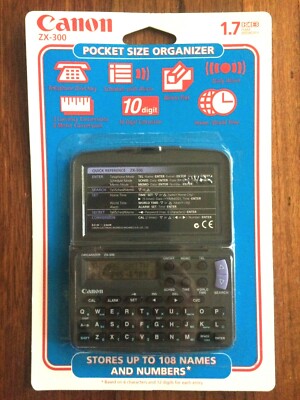 Canon ZX-300 Pocket Size Organizer New & Sealed | eBay Australia