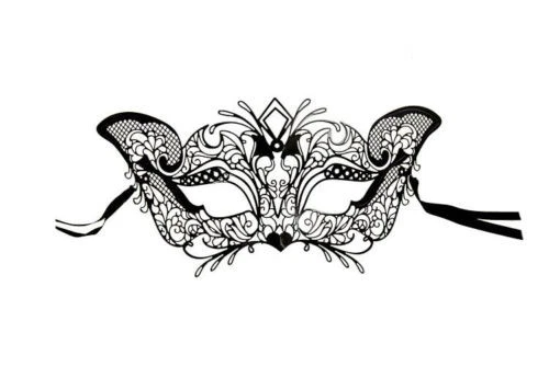 Lace Mask Template Printable