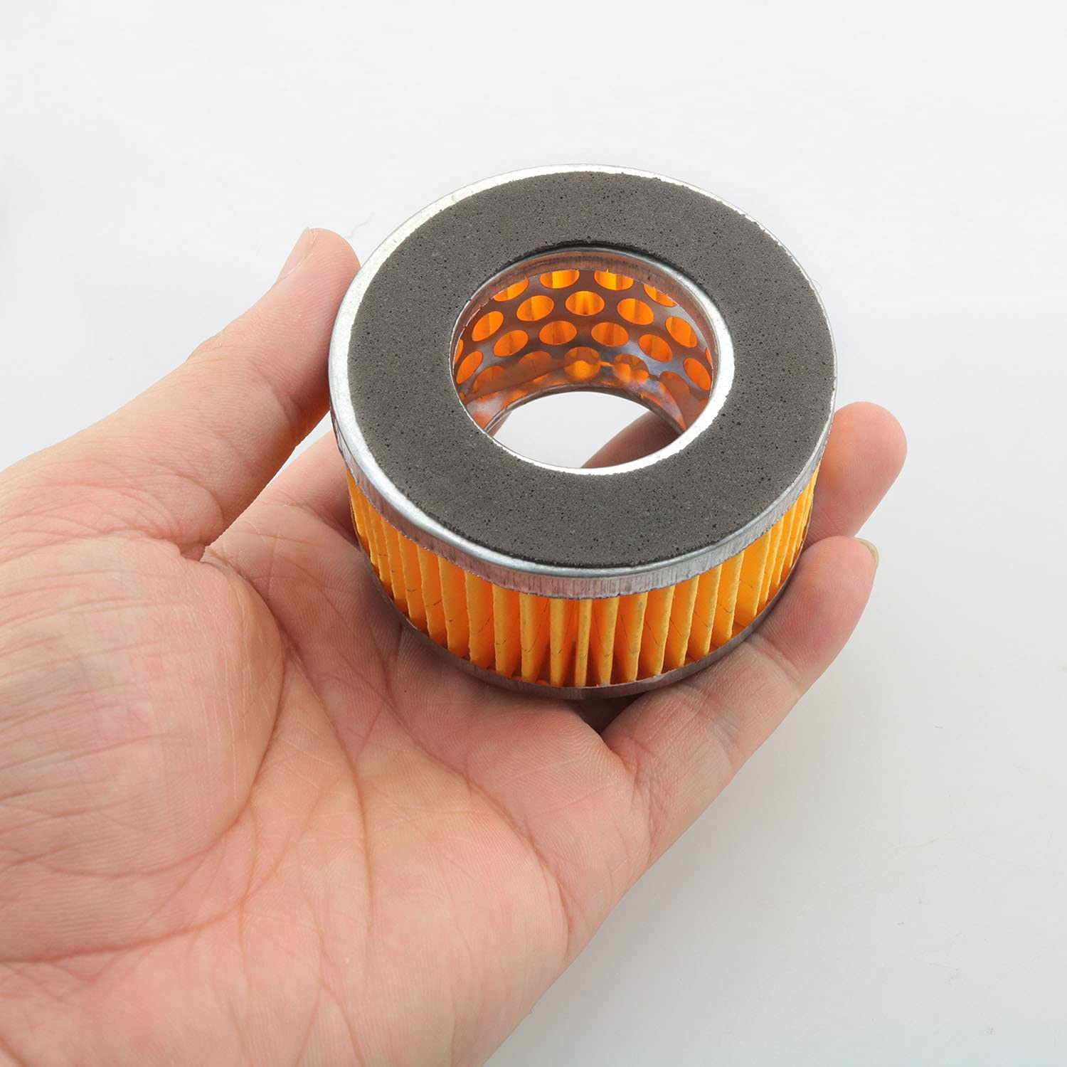 2 PCS Compressor Air Filter Element Air Compressor Intake Paper Filter ...