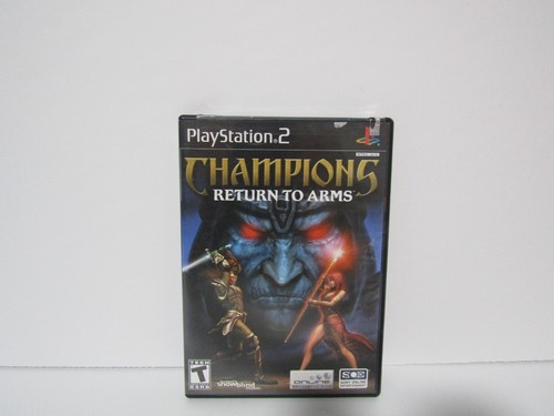 PLAYSTATION 2 PS2 CHAMPIONS RETURN TO ARMS COMPLETE GAME , CASE AND ...