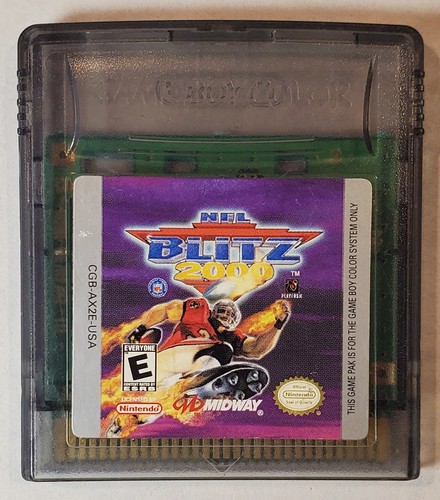 1999 NFL Blitz 2000 Nintendo Game Boy Color Video Game Cartridge Only ...
