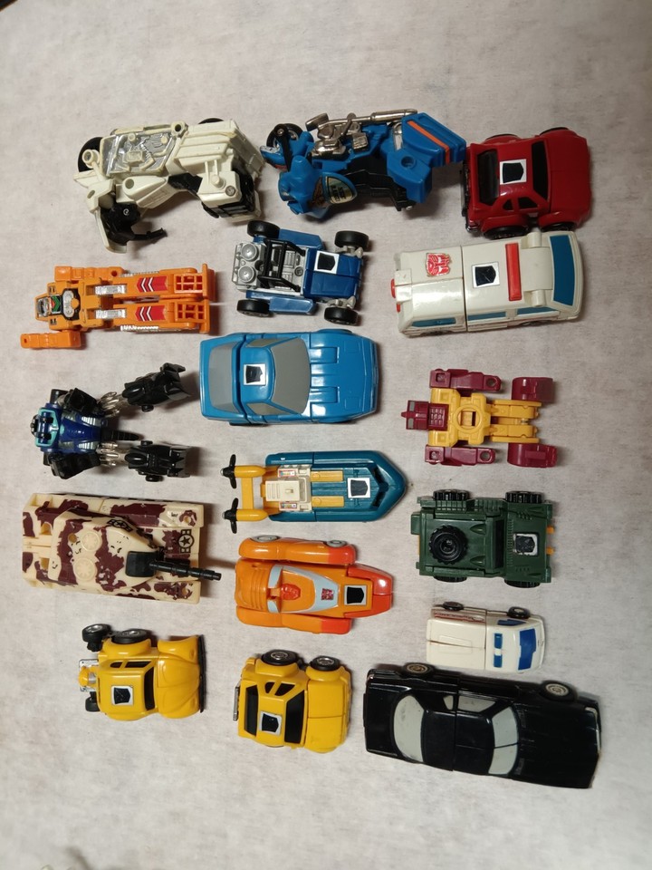 Vintage Transformers G1 Micromasters & More Lot | eBay