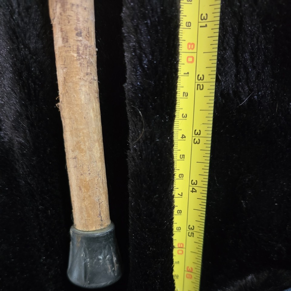 Vintage Knobbly Bamboo Walking Stick - Hand carved? | eBay UK