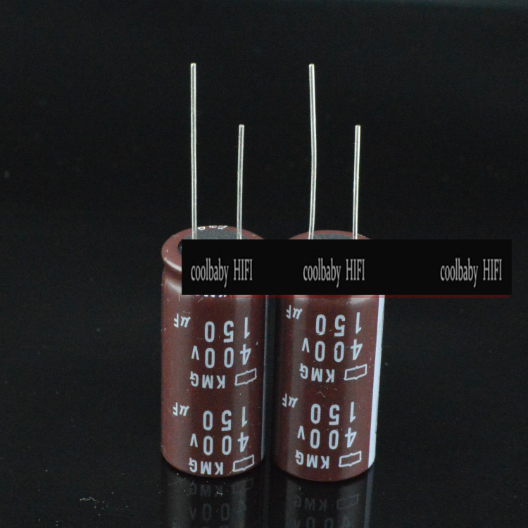 40pcs NCC Nippon Chemi-Con KMG 150mfd 400V 150UF electrolytic Capacitor ...