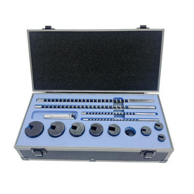 18 Pc No.10 HSS Keyway Broach Set Precision Ground Teeth Cutter ...