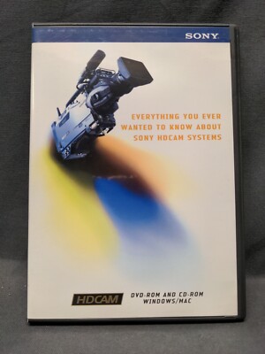 Sony HDCAM promotional DVD 2001 | eBay