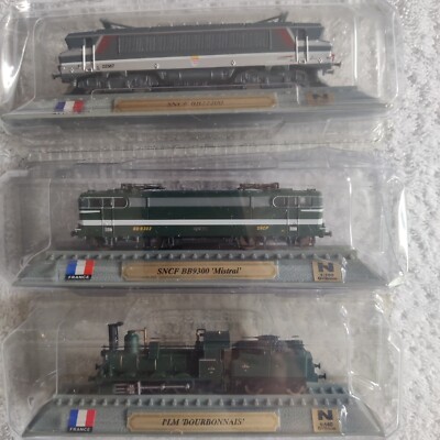 Del Prado Locomotive Of The World 3x France Different Locomotive | eBay