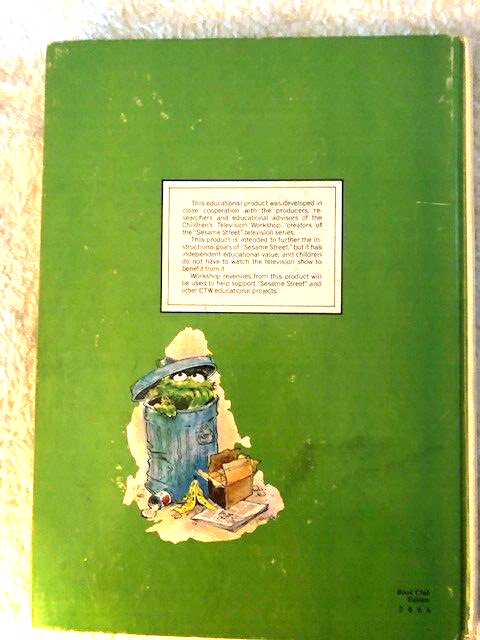 VINTAGE 1971 THE SESAME STREET STORY - BOOK BY RANDOM HOUSE | eBay