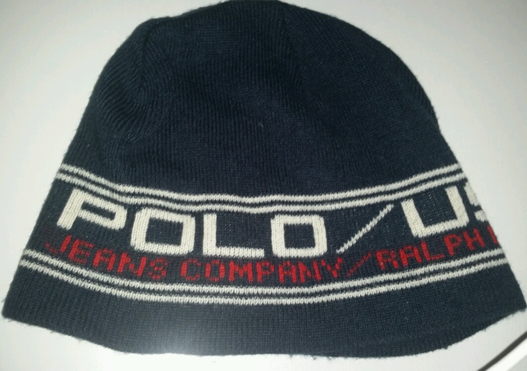 Polo Sport Ralph Lauren Stadium Series Vintage USA Knit Ski Hat Beanie ...