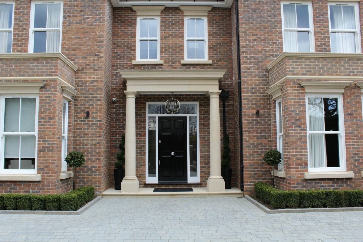 Portico Entrance